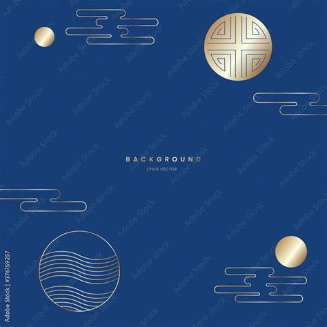 한국 명절 배경 Stock Vector Adobe Stock