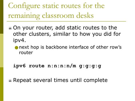 Ppt Static Routing Exercise For Scalable Infrastructure Workshop 76