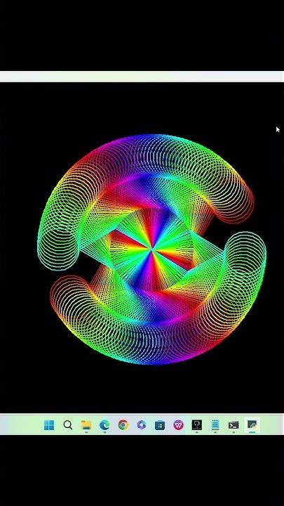 Amazing Drawing 😍 Python Turtle Graphics Design Shorts Python