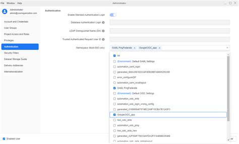 Enable Multiple OIDC And SAML Configurations