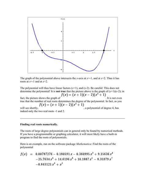 Roots Of Polynomials Docx