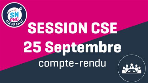 Cse Du 25 Septembre Compte Rendu Snpnc Fo