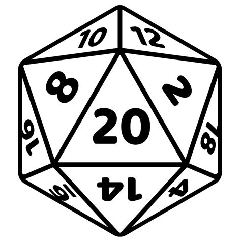 D20 Clipart 3938868 Clipart Library