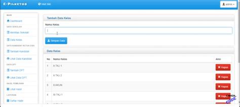 Source Code Aplikasi E Voting Berbasis Web Php Id Blog
