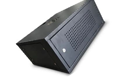 Wall Mount 6U Perforated Server Rack With 3 Gang Extension Key Lock And Screw Set PEWM6U