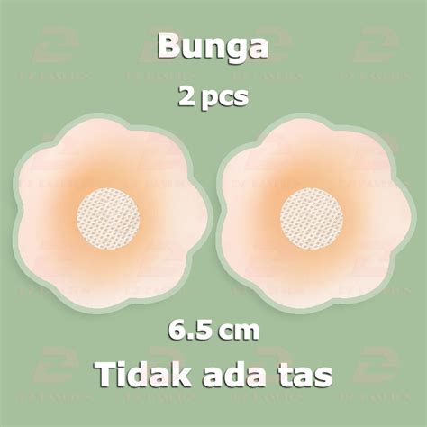 Jual 2 Pcs Nipple Pad Silicone Reusable Bra Tempel Silikon Penutup