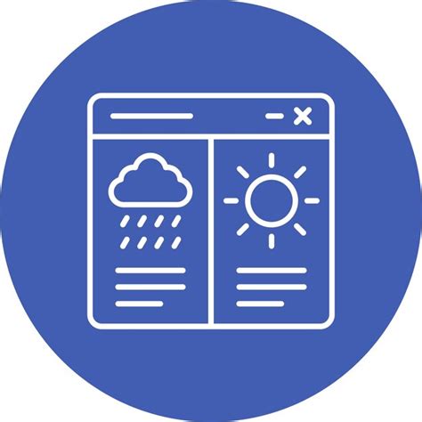 Premium Vector Forecast Icon Premium Vector Forecast Icon