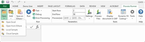 Open Run Process File Process Runner Excel Add In