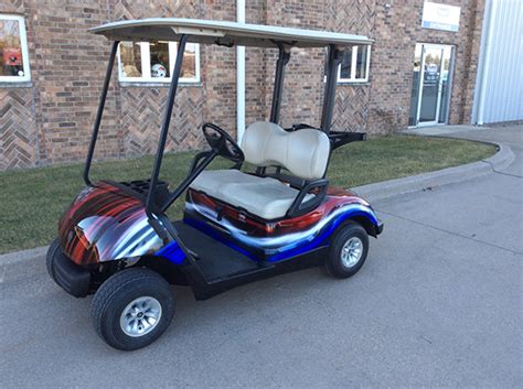 4th Of July American Flag And Patriotic Custom Golf Cart Gallery Golf Carting Magazine
