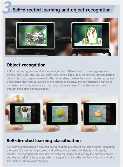 K210 Visual Recognition Module With Serial Port For Image Processing