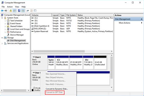 Free Windows 10 Disk Management Helps Manage Disks And Partitions