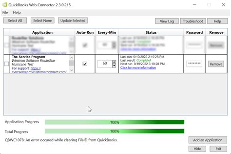 Troubleshooting The QuickBooks Desktop Web Connector Online Help Center