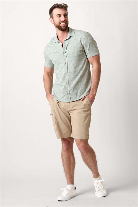 Mens Cotton Cargo Short