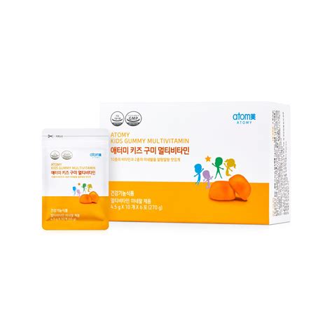 Мультивитамины – мармеладки для детей Atomy Kids Gummy Multivitamin 60 штук