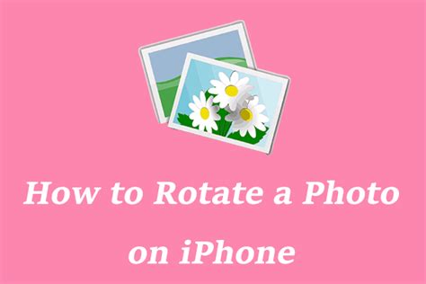 How To Rotate A Photo On IPhone And IPad Solved