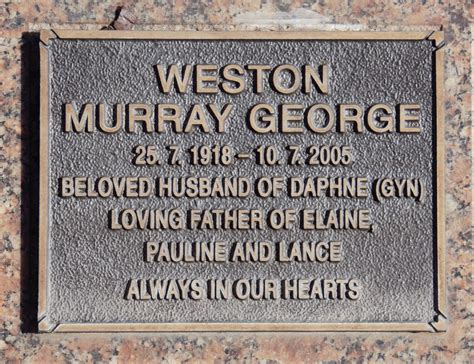 Murray George Lyall Weston 1918 2005 Find A Grave Memorial