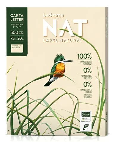 Resma Ledesma Nat A4 75grs 21x297 X 500 Hojas Blanco Mercadolibre
