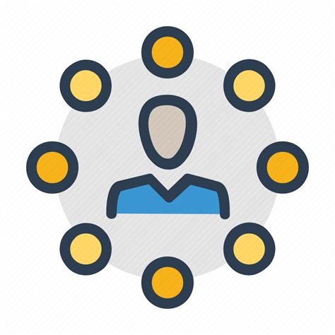 Communication Connections Social Network User Icon Download On Iconfinder