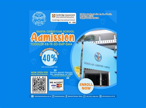 Poster Ppdb Web Sekolah Kristen Yahya