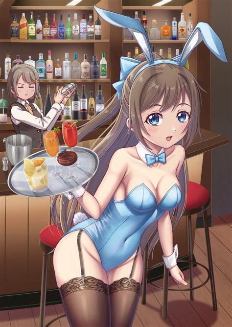 如月流星 on Twitter RT tsukimi seiya 桜坂しずく bunny girl in bar ラブライブ