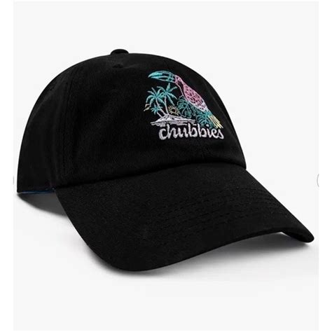Chubbies Accessories Chubbies Baseball Hat Cap Black Poshmark