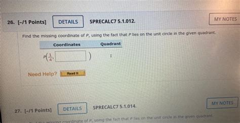 solved find the missing coordinate of p using the fact that
