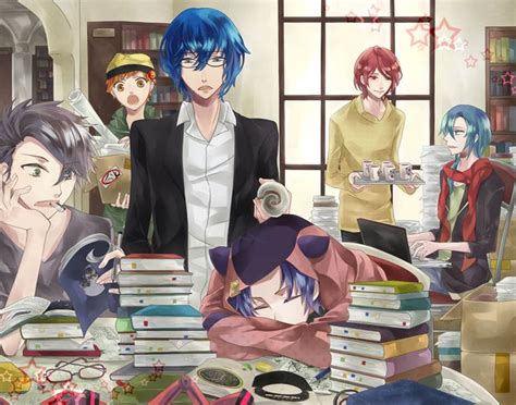 library 插画师akihisa的星座彼氏插画图片 BoBoPic