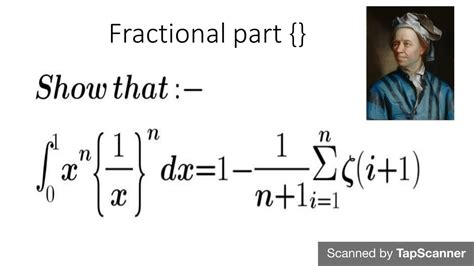 Integration Of Fractional Part YouTube