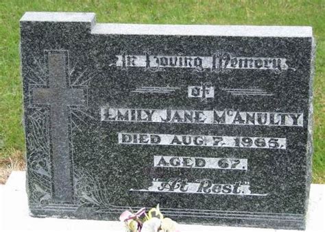 Emily Jane Snell Mcanulty 1899 1965 Find A Grave Memorial