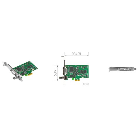 SC540N1 L Low Profile PCIe SDI DVI I AIO UXGA HD30 Frame Grabber Things Embedded USA