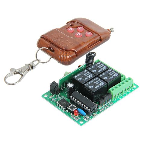 Channel MHz Wireless RF Remote Controller With Relay Receiver Digitalelectronics Lk