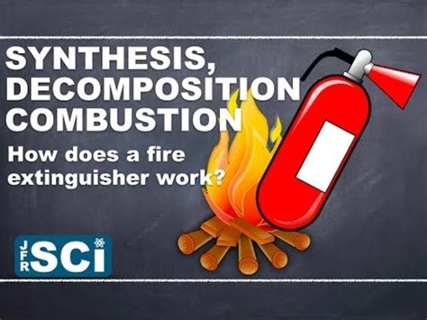 Combustion Synthesis Decomposition How Does A Fire Extinguisher Work Instructional Video For