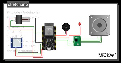 Smart Crop Protection And Irrigation System With Iot Wokwi Esp32 Stm32