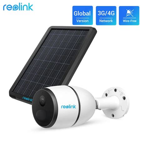 Reolink GO Full HD 1080p Camera With Solar Panel 4G Network Rechargeable Battery Powered