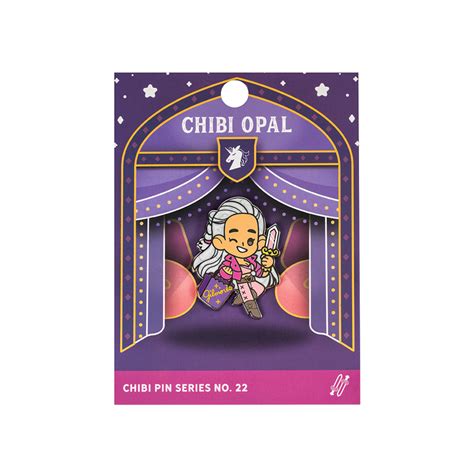 PIN CRITICAL ROLE NO 22 CHIBI OPAL