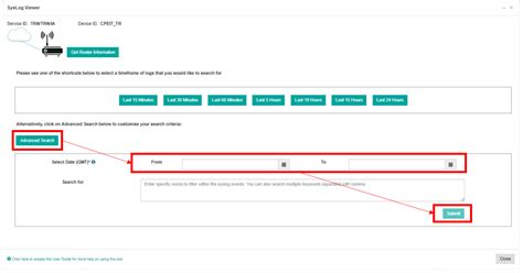 How To Use The Syslog Viewer Tool Colt Online Help