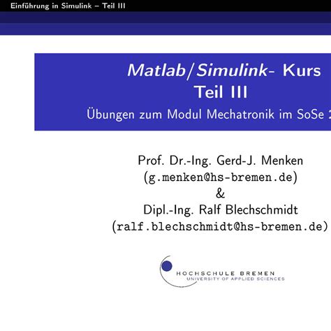 Einfuehrung Simulink Teil 3pdf Docdroid