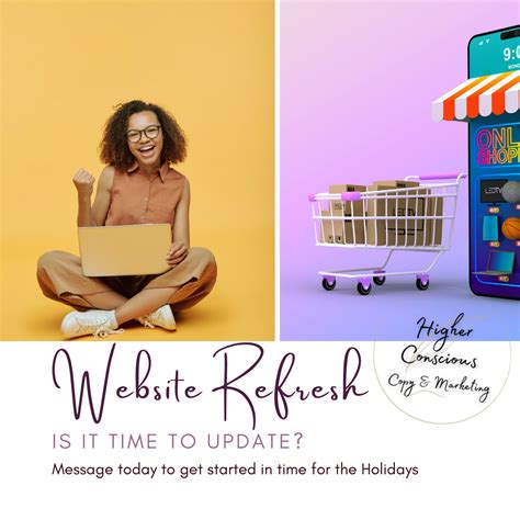 Website Refresh Higher Conscious Copy