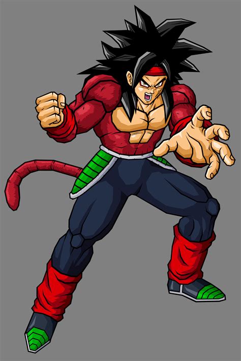 Bardock Ssj4 By Hsvhrt On Deviantart