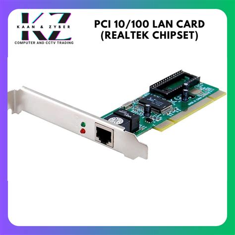 PCI LAN CARD REALTEK CHIPSET Shopee Philippines