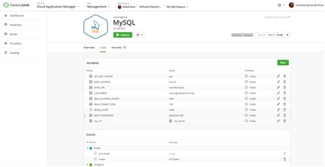 Set Up A Development Environment Using Cloud Application Manager And