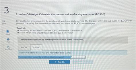 Solved Exercise C 2 Algo Calculate The Future Value Of A