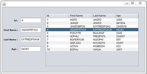 Laboratorio De Programación Ii De Nesi Control Jtable Con Base De Datos