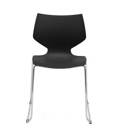 Ifly Black Or White Pp Shell With Chrome Sled Frame Office