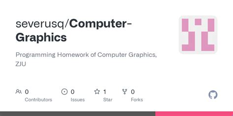 Github Severusqcomputer Graphics Programming Homework Of Computer
