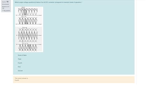 Solved Which Output Voltage Waveform S Below Of An AC DC Chegg Com