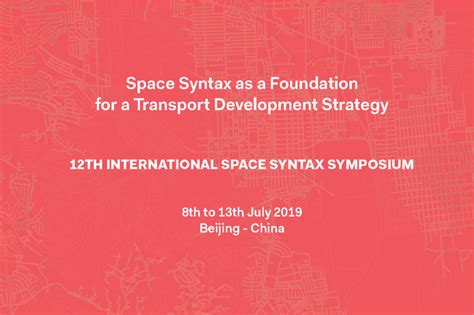 12th International Space Syntax Symposium Systematica