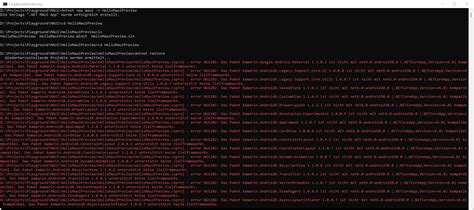 [bug] not able to run maui project · issue 937 · dotnet maui · github