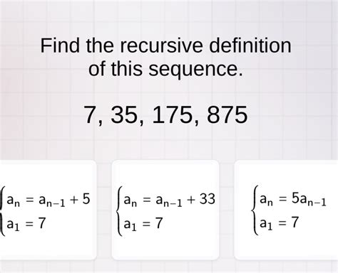 Find The Recursive Definition Of This Studyx