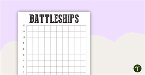 Battleships Grid Template Teach Starter Worksheets Library Battleships Grid Template Teach Starter Worksheets Library